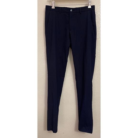Zara | Pants | Zara Black Label Tag Mens Navy Blue Dress Suit Pants 3 X ...